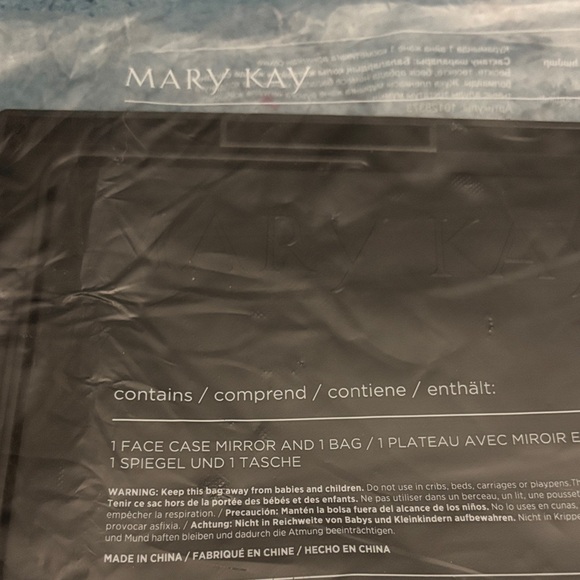 Mary Kay | Makeup | Mary Kay Black Mirror Stand With Mesh Bag | Poshmark